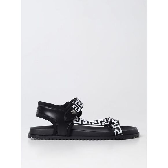 Versace | Shoes | Versace Sandals Men Black | Poshmark